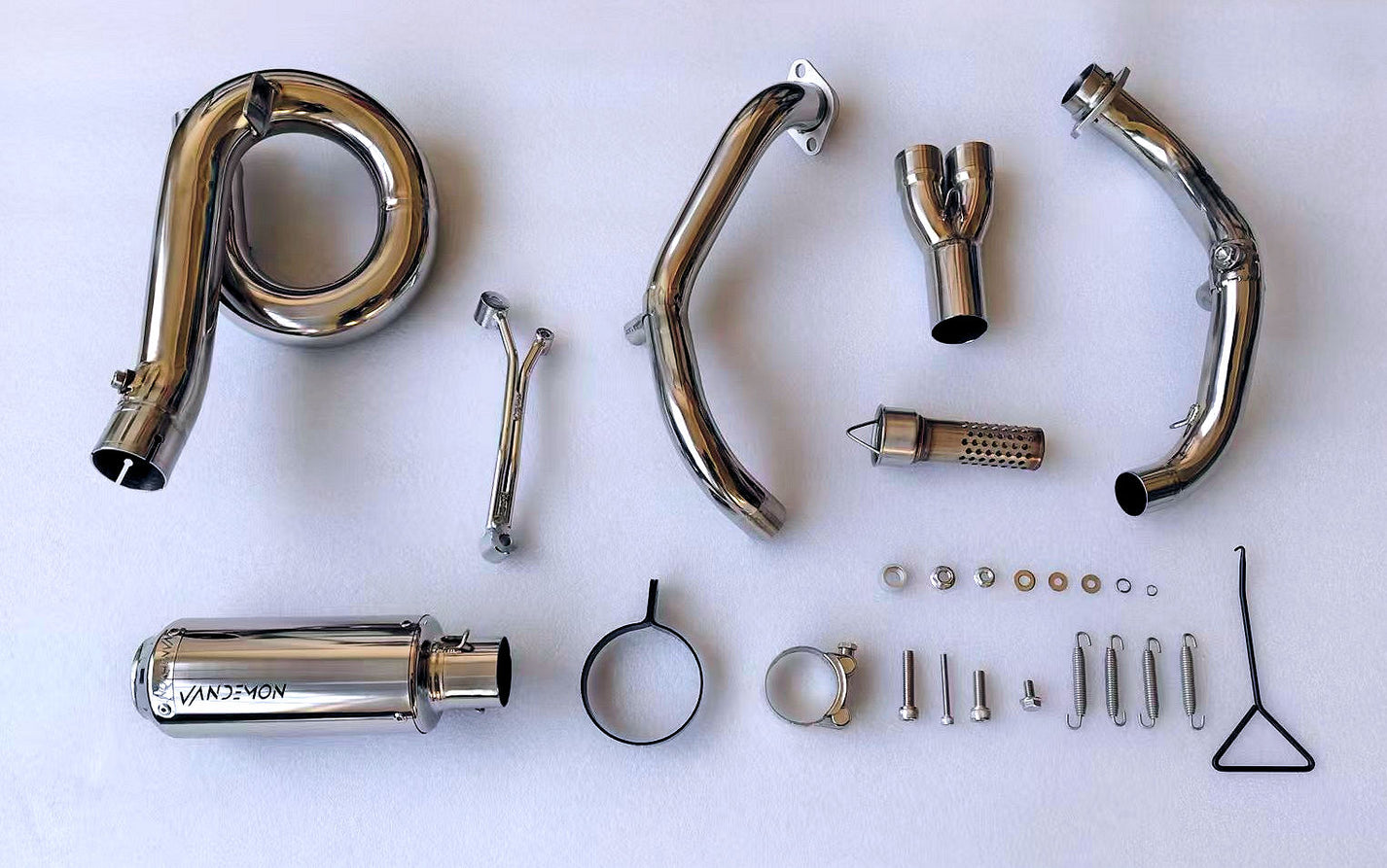 Yamaha MT07 FZ07 XSR700 Titanium Exhaust System 2025-2026 – Vandemon ...