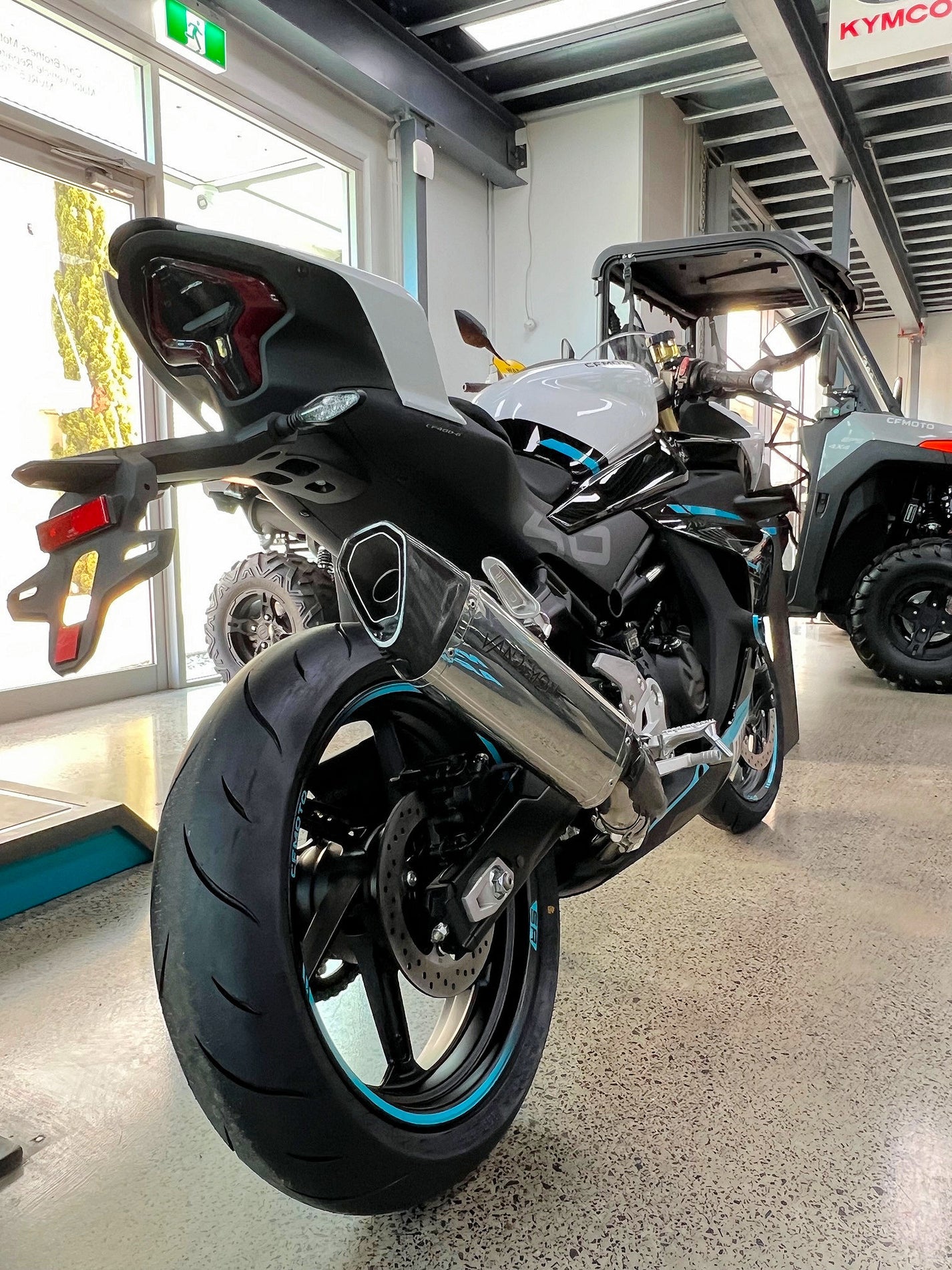 CFMOTO 450SR Stainless Steel Race Exhaust System – Vandemon Performance