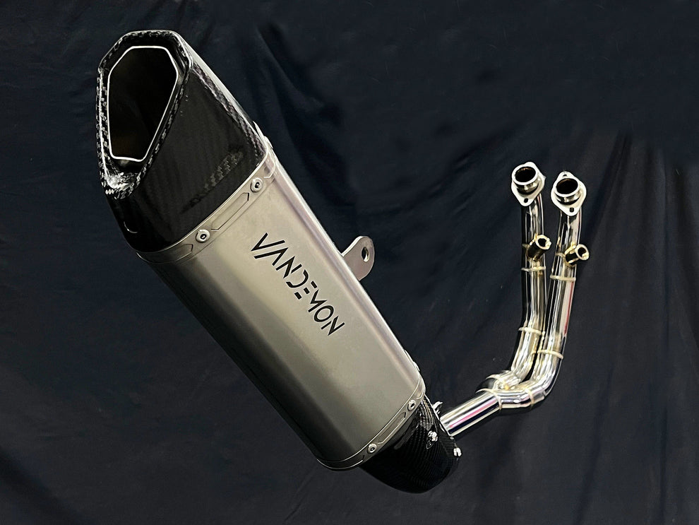 CFMOTO 450SR and 450SS Stainless Steel Race Exhaust System 2023-25 – Vandemon Performance