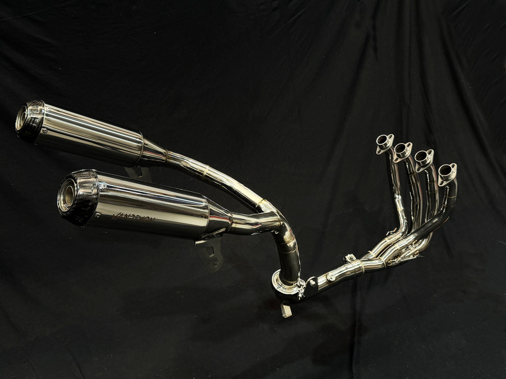 CFMOTO 500SR VOOM Vandemon High Mount Stainless Steel Exhaust System ...