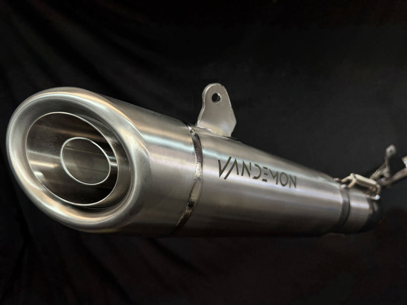 CFMOTO 675SR-R, 675SR-S,675SS & 675NK Side Mount Titanium Exhaust Syst ...