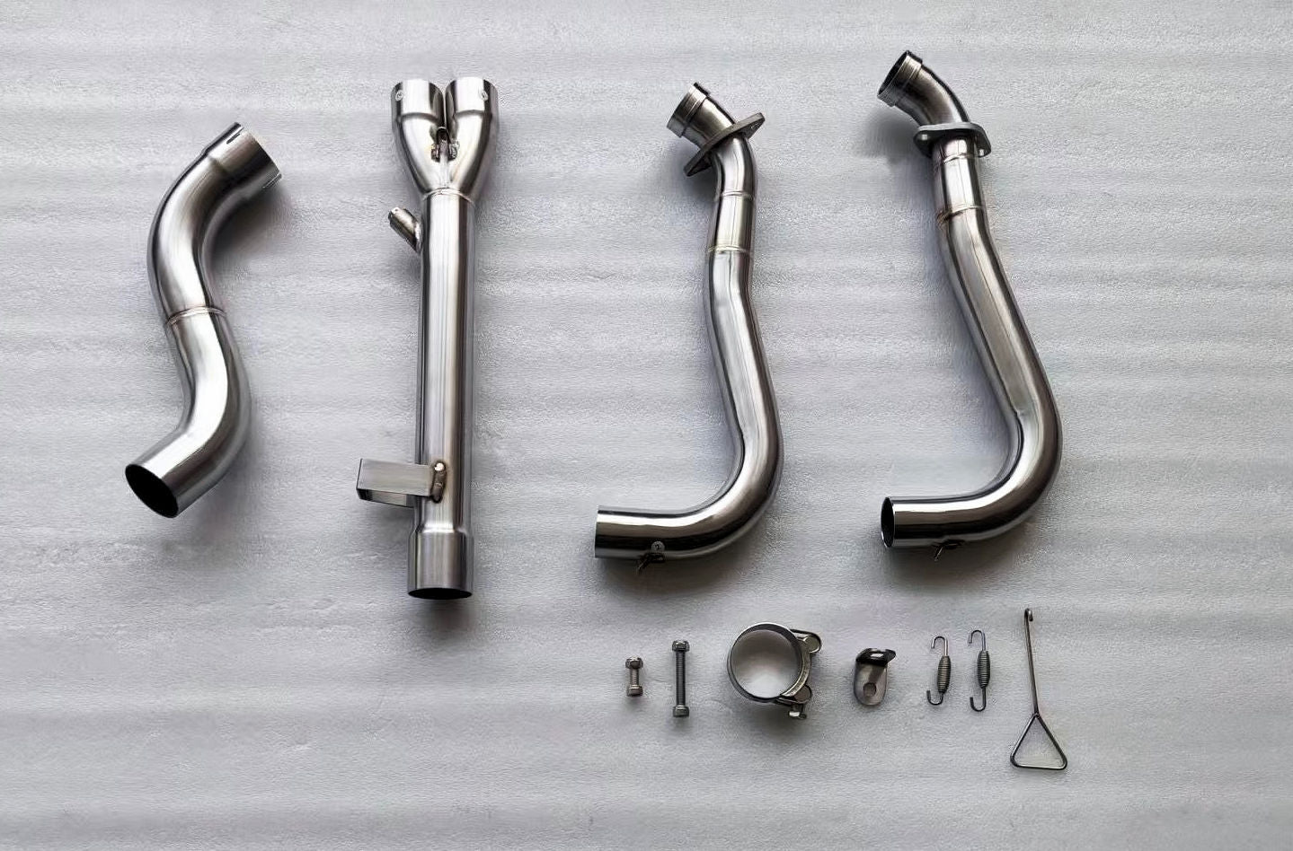 Suzuki GSX-8S & GSX-8R Exhaust Headers Stainless Steel or Titanium ...