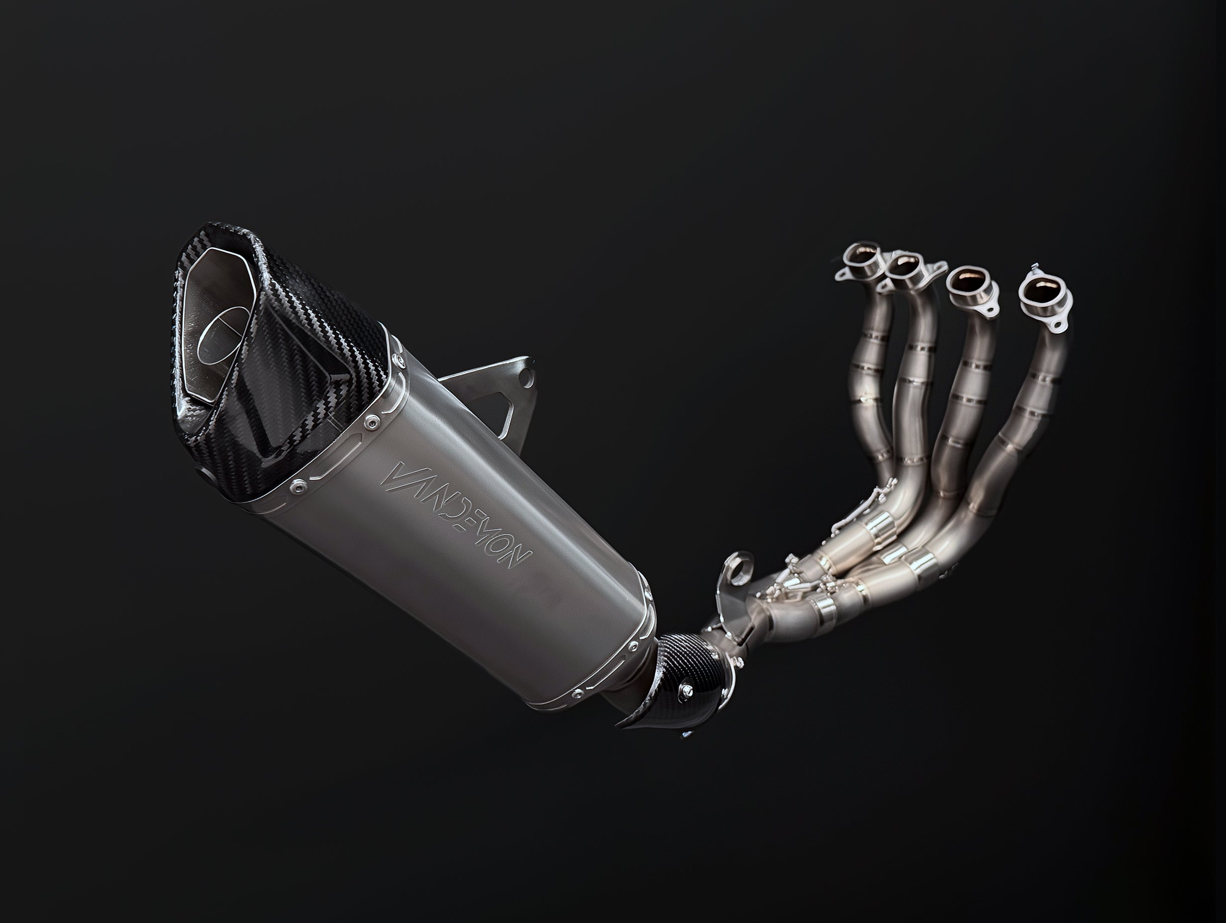 Honda CBR1000RR-R Fireblade Vandemon Titanium Headers Exhaust System 2 ...