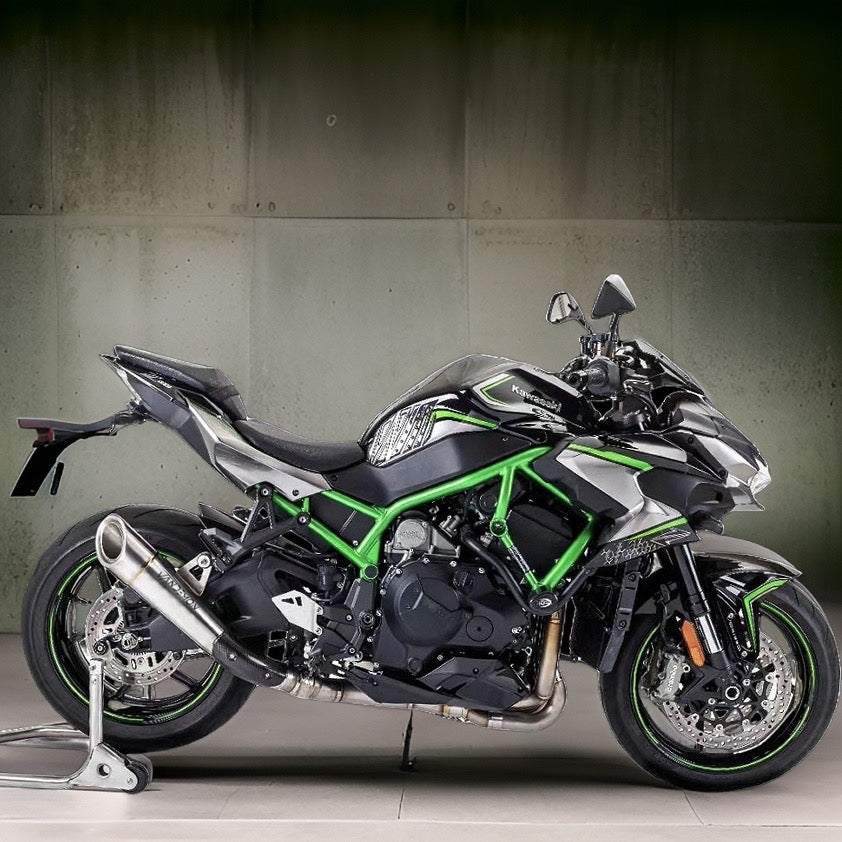 Kawasaki Ninja ZH2 Vandemon H2R Titanium Slip-On – Vandemon Performance