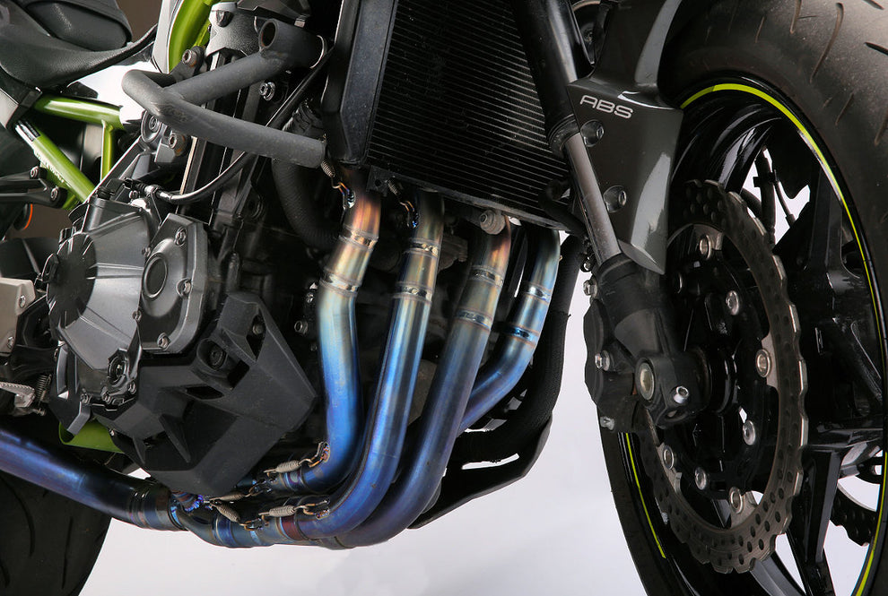 Kawasaki Z900 & Z900SE Vandemon Full Titanium Exhaust System – Vandemon ...