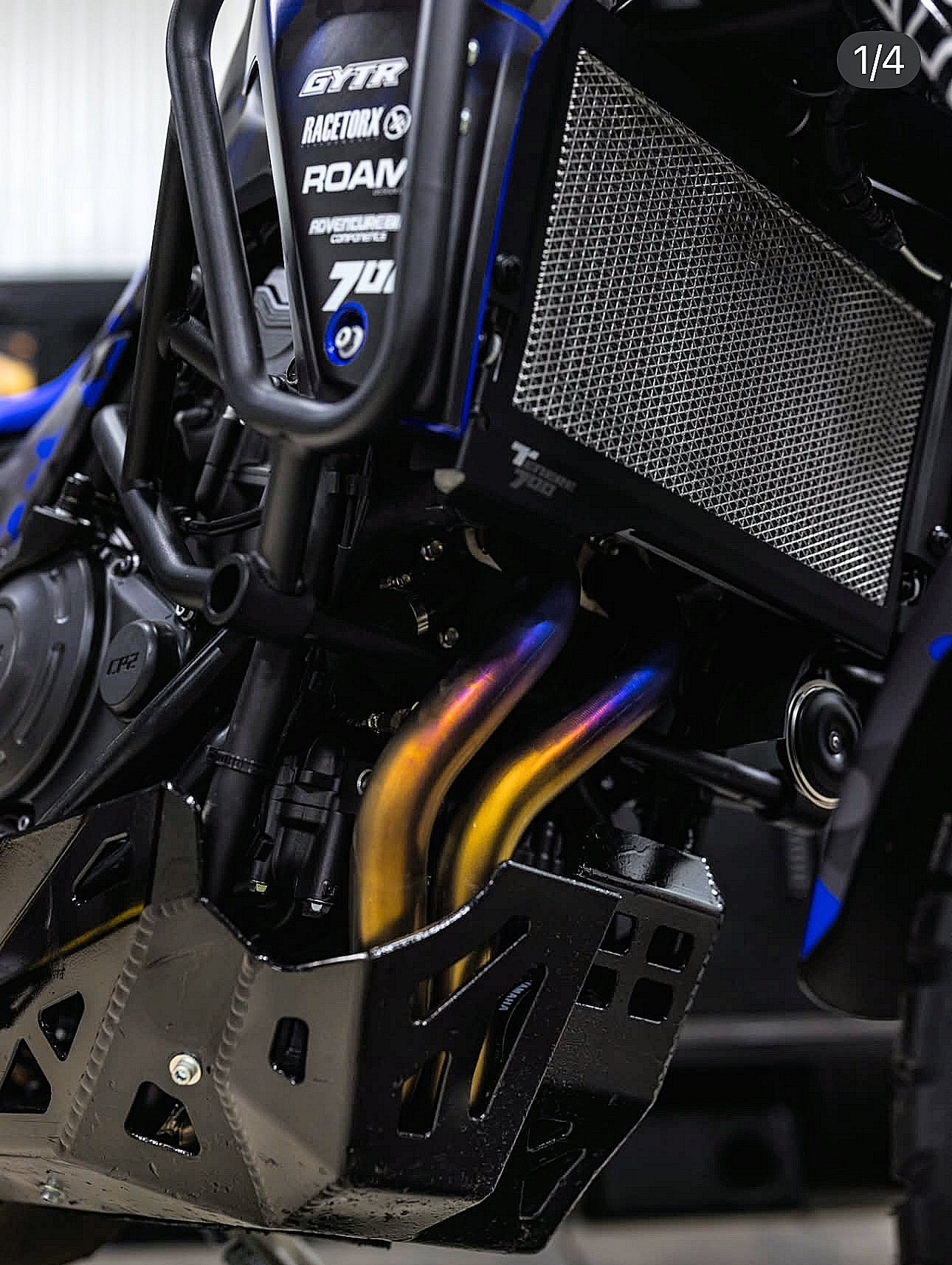 Yamaha T7 Tenere 700 Adventure Full Titanium Exhaust System – Vandemon ...
