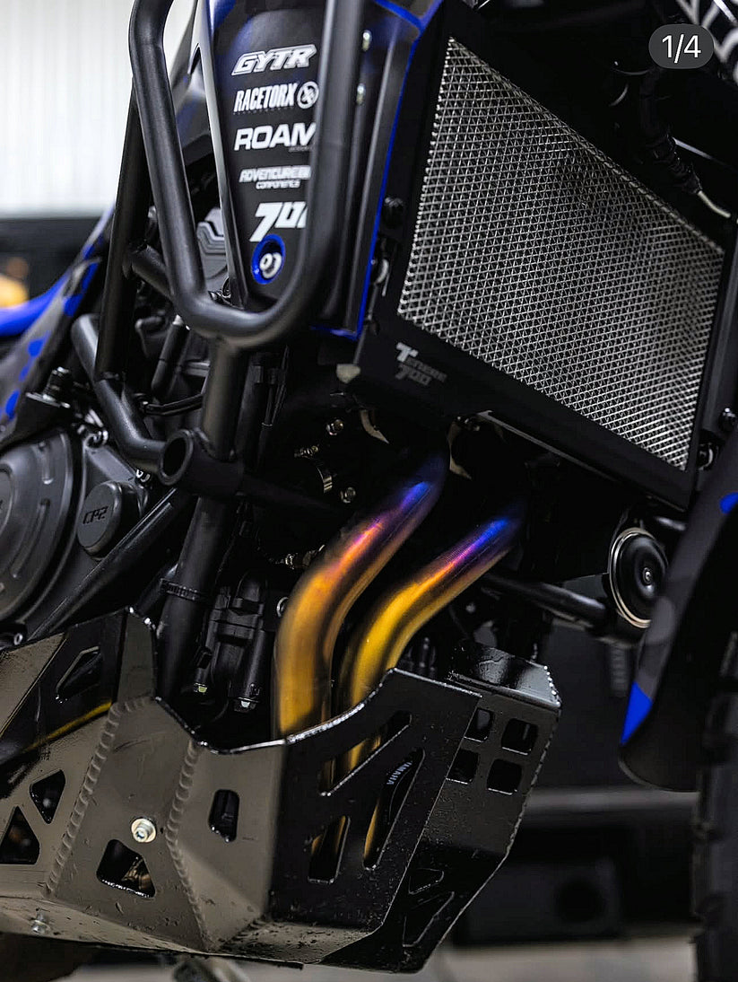 Yamaha T7 Tenere 700 Adventure Full Titanium Exhaust System 2019-2026 ...