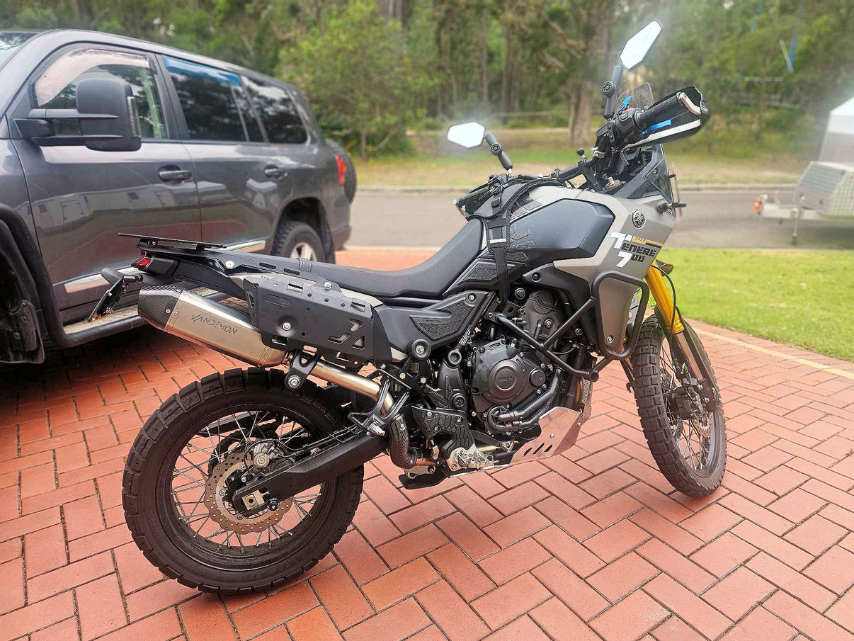 Yamaha T7 Tenere 700 Adventure Full Titanium Exhaust System 2019-2026 ...