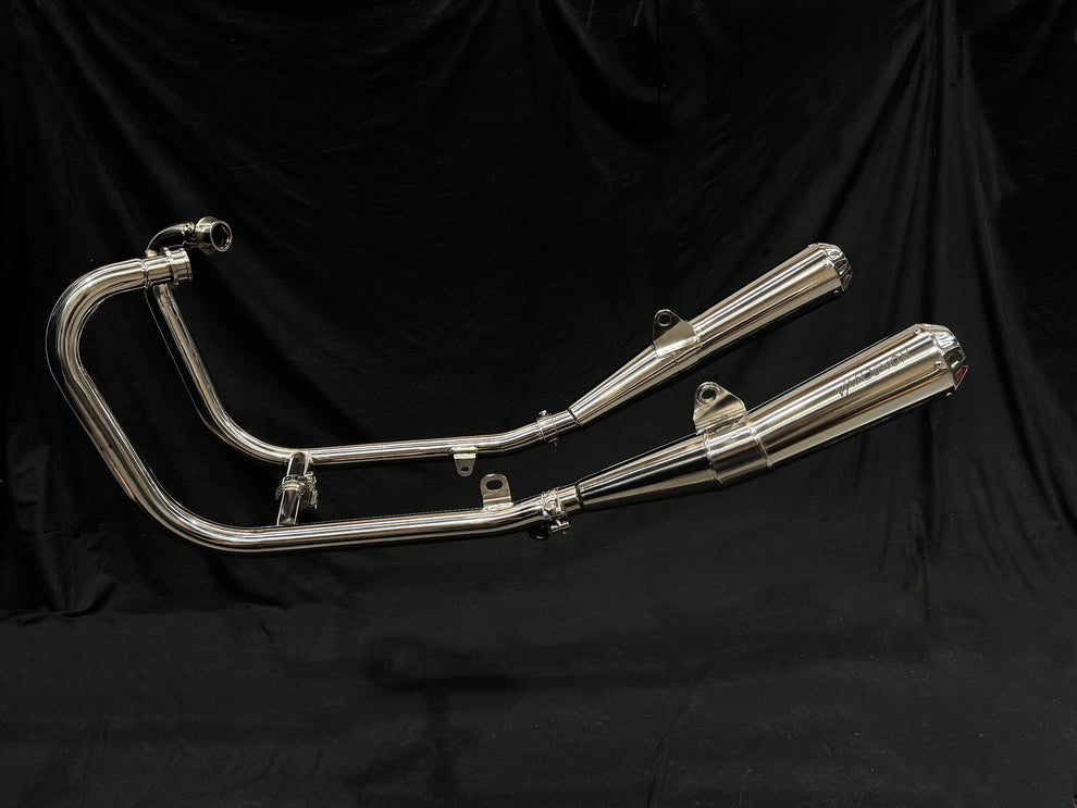 Triumph Speed Twin Vandemon 1200 Polished Titanium Exhaust – Vandemon ...