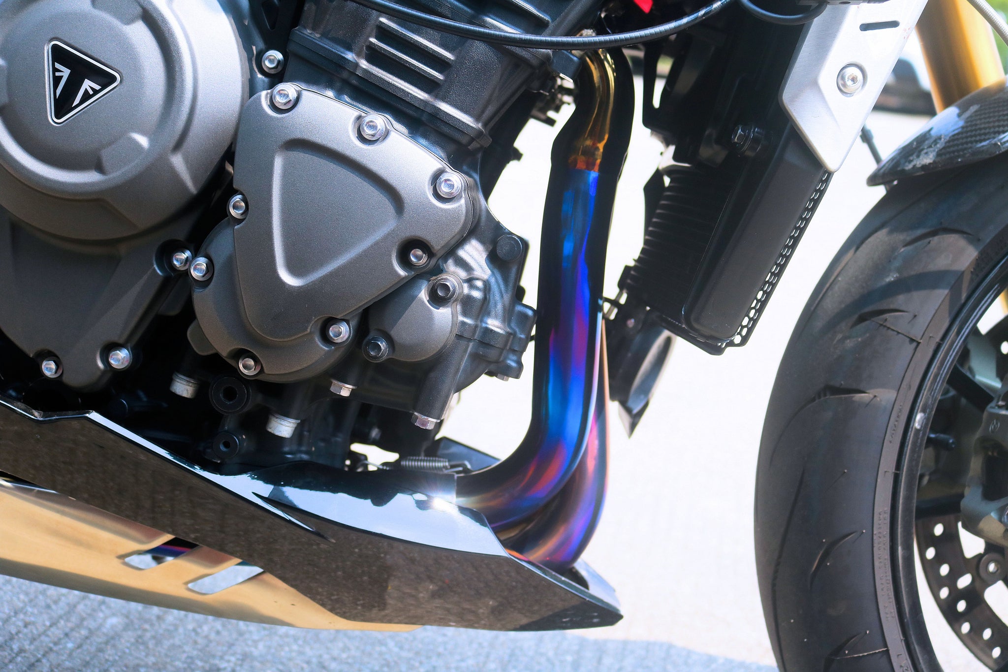 Triumph Speed Triple 1200 RS & RR Titanium Full Exhaust System ...