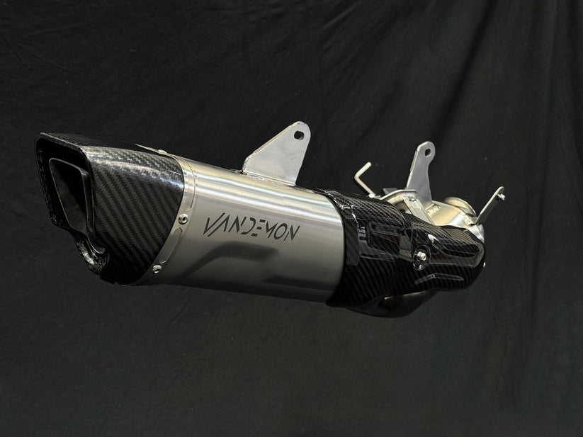 Triumph Speed Triple 1200RS & RR Bimodal Titanium Stealth Slip-On Muff ...