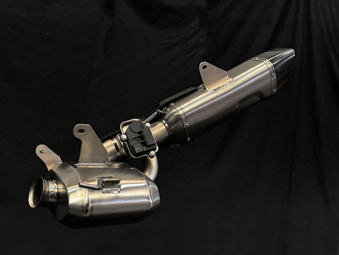 Triumph Speed Triple 1200RS & RR Bimodal Titanium Stealth Slip-On Muff ...