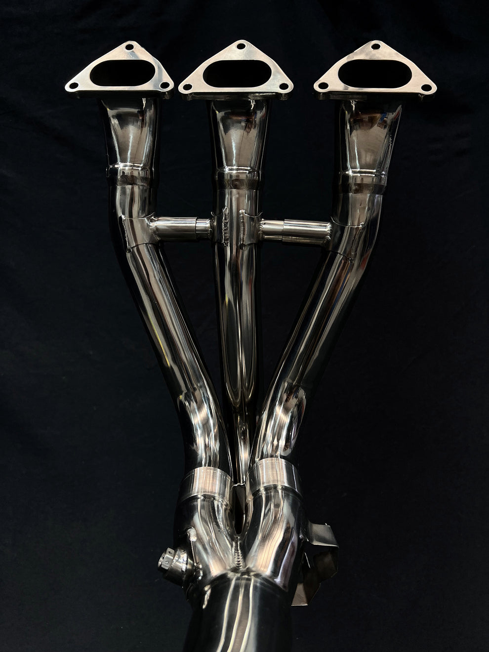 Triumph Speed Triple 1200 RS & RR Polished Titanium Headers and Link P ...