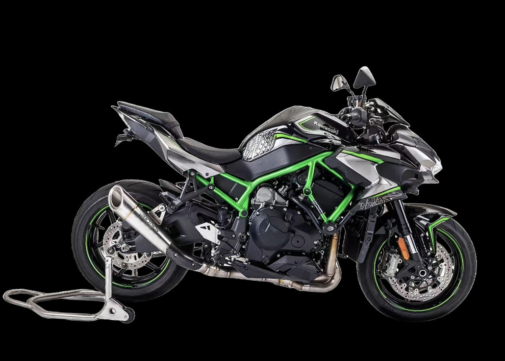 Kawasaki Ninja ZH2 Vandemon H2R Titanium Slip-On – Vandemon Performance