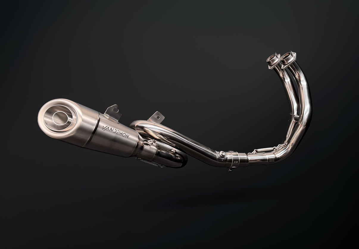 Yamaha YZF R7 Vandemon Titanium Slash Cut Exhaust System – Vandemon ...