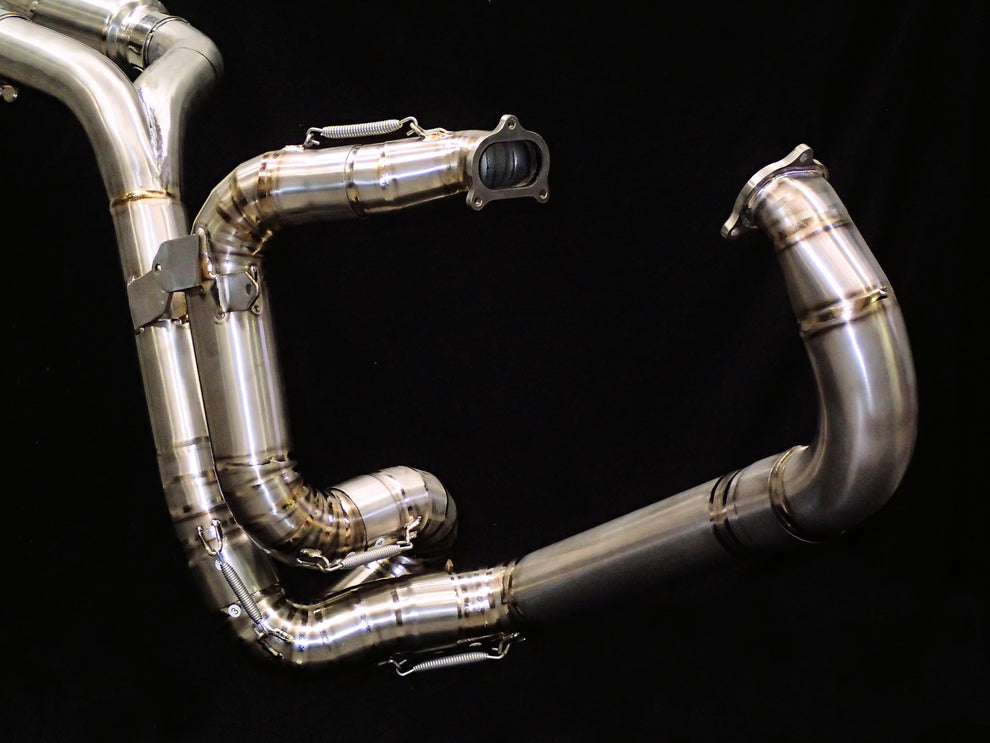 Ducati 848, 1098 Vandemon Titanium Exhaust System 2007-2013 – Vandemon ...
