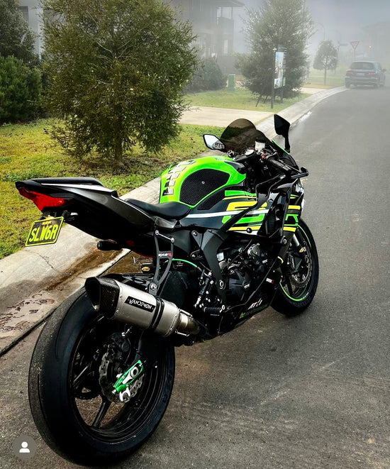 Kawasaki ZX6R 600 & 636 Vandemon Full Titanium Exhaust 2009-2024 ...