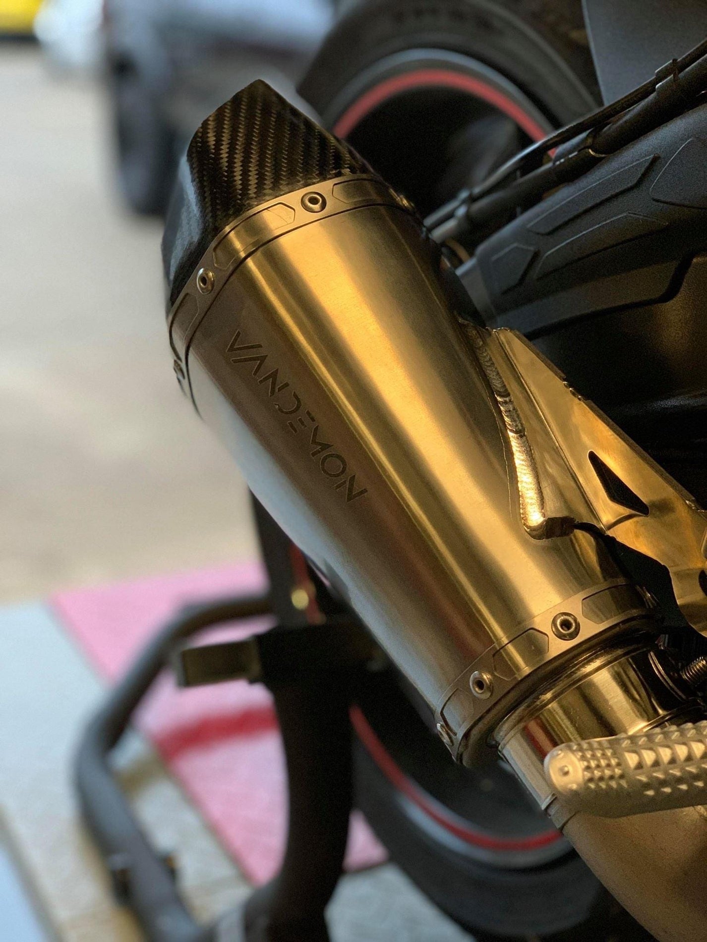 BMW S1000R & S1000RR Vandemon Titanium Exhaust System 2010-18 ...