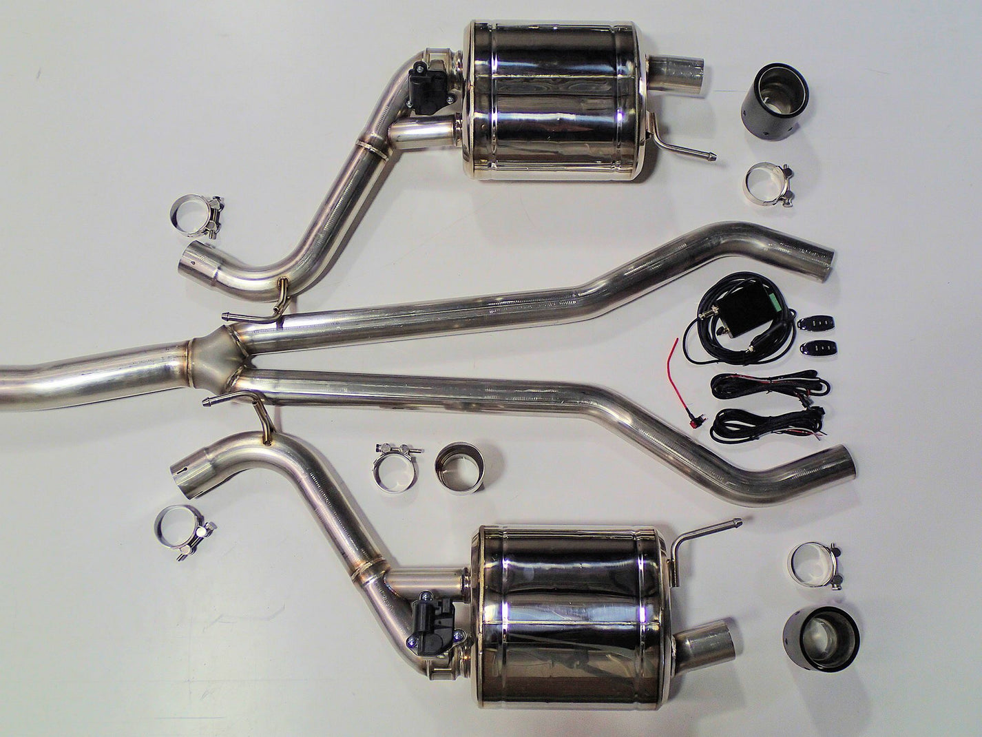 Ford Mustang 2.3 ECO Boost Bimodal Stealth Cat back Exhaust System 201 ...