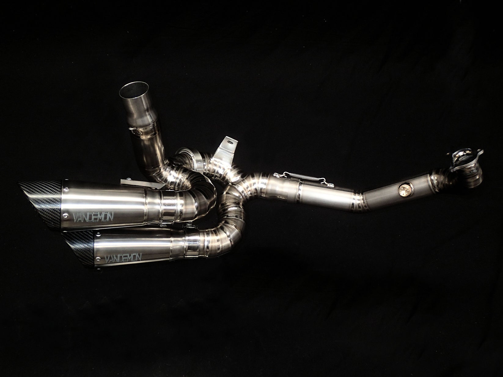 Ducati Diavel S 1260, X-Diavel 1260 Vandemon Titanium Exhaust System 2 ...