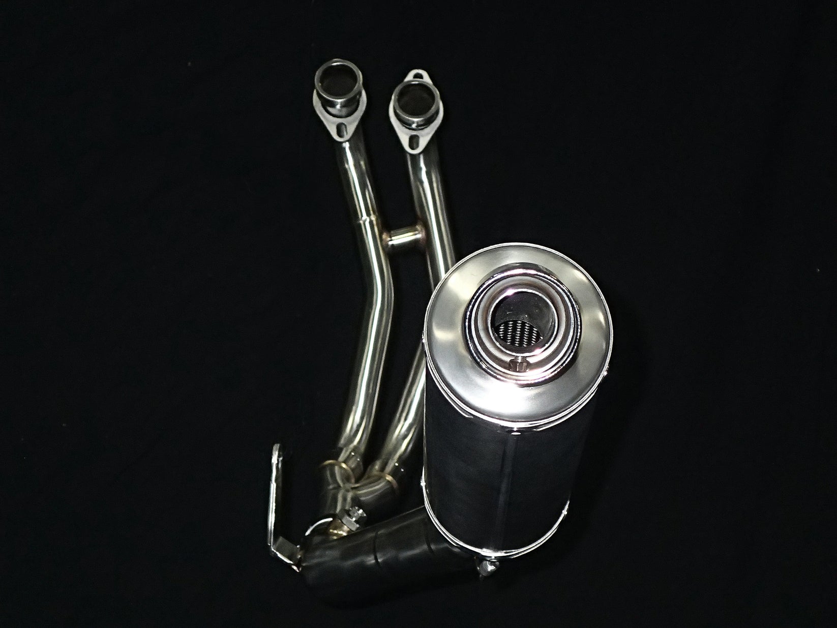 Yamaha YZF-R3 MT-03 YZF-R25 Vandemon Stainless Steel Headers, Titanium ...