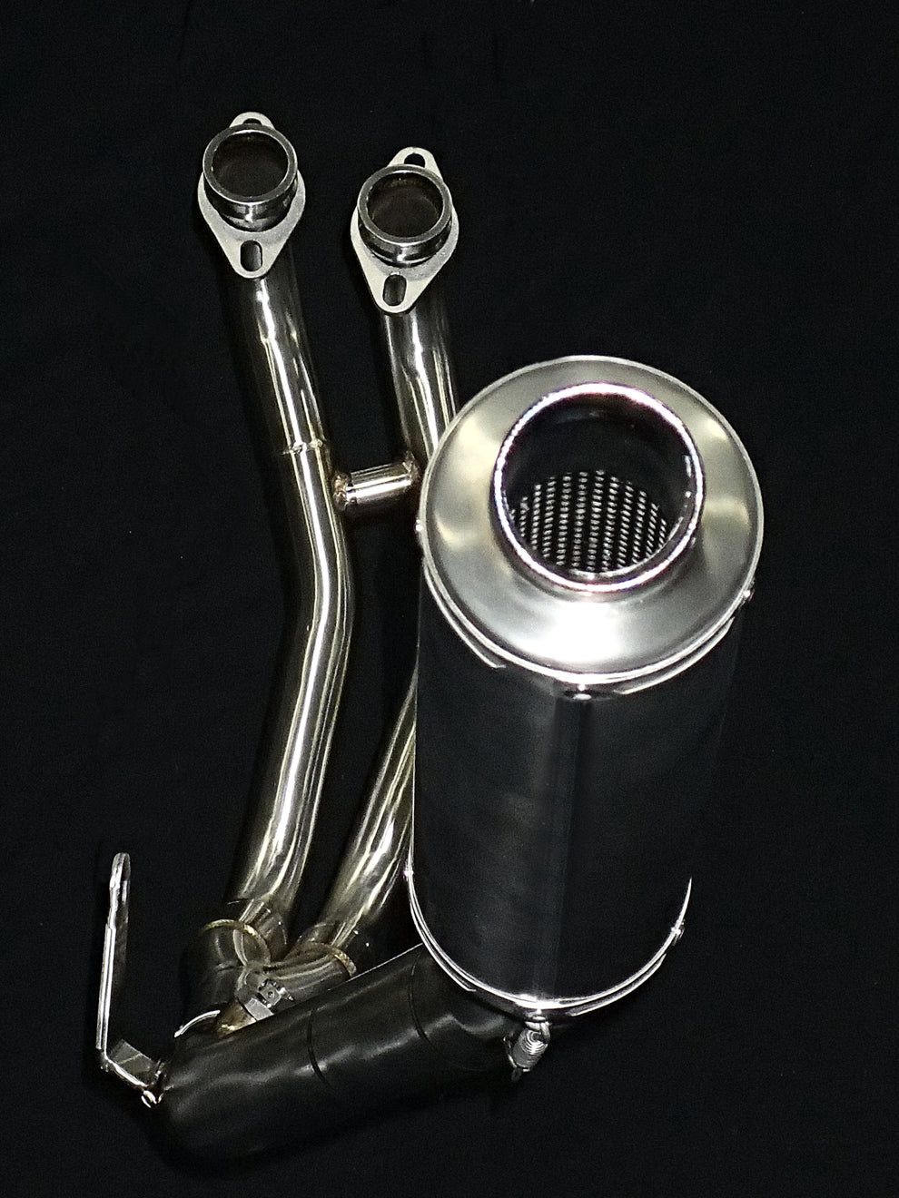 Yamaha YZF-R3 MT-03 YZF-R25 Vandemon Stainless Steel Headers, Titanium ...